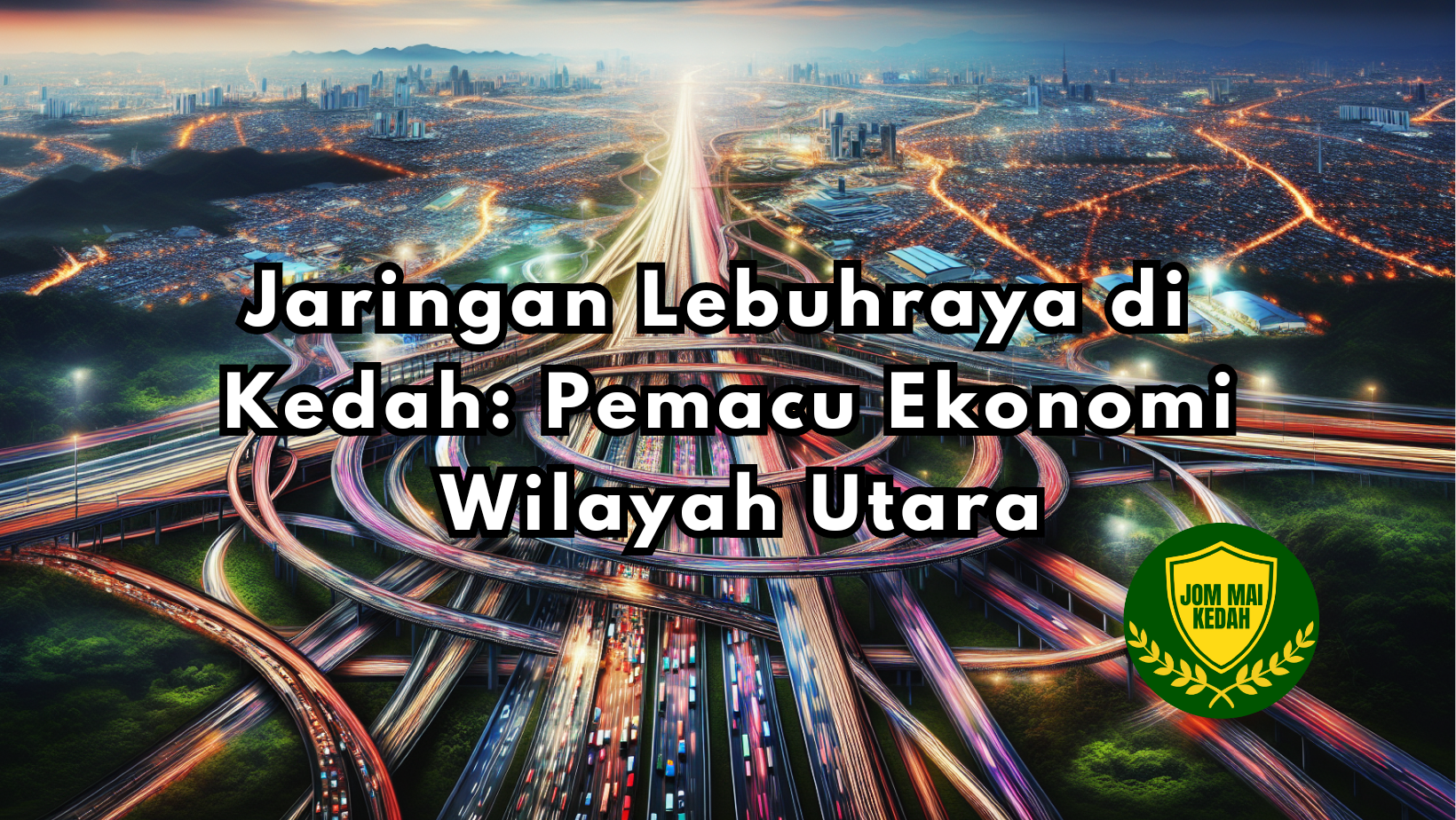 Jaringan Lebuhraya di Kedah: Pemacu Ekonomi Wilayah Utara - JomMaiKedah.com